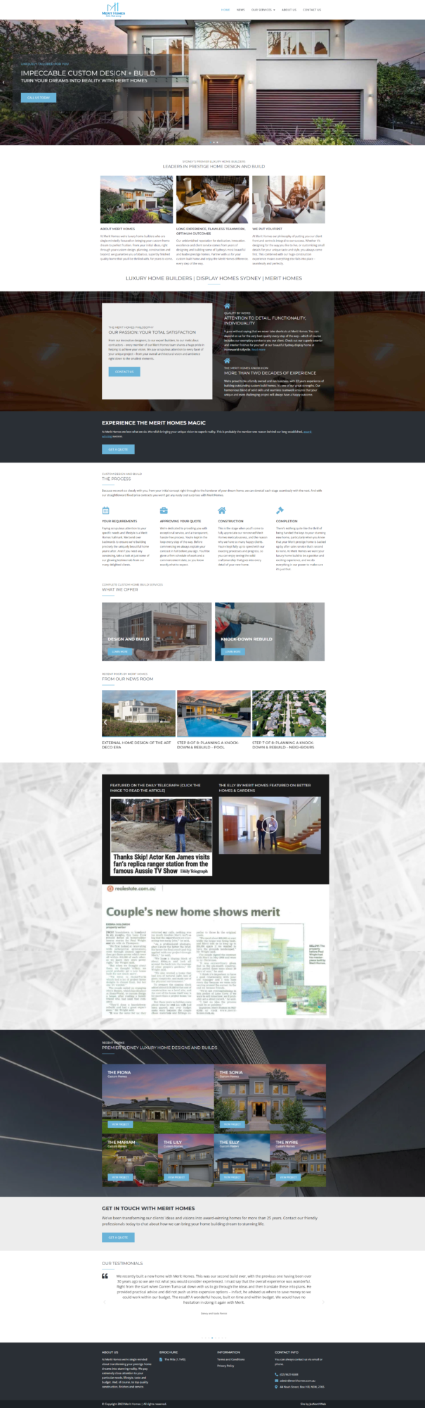 Merit Homes - JezNorthWeb
